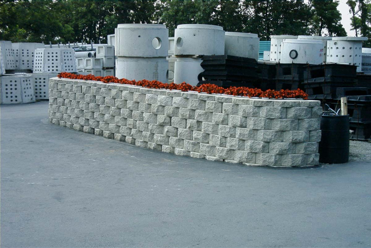RETAINING WALLS - Precast Concrete Sales Company